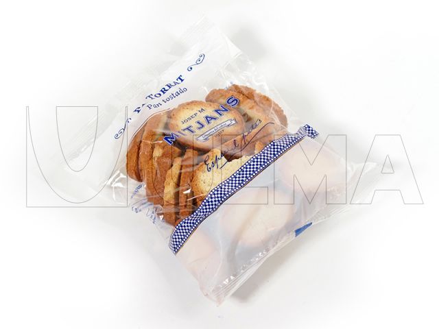 Pão torrado embalado em máquina vertical (vffs) — ULMA Packaging